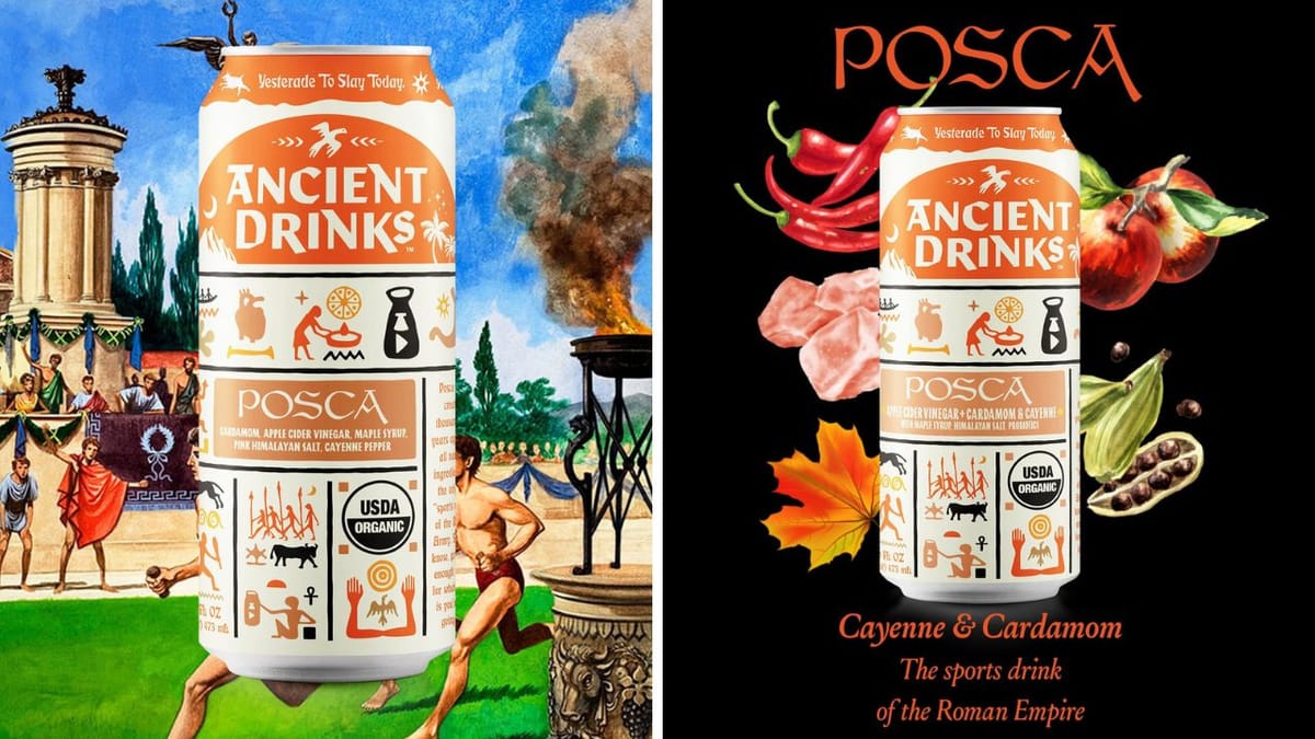 Ancient Drinks: Posca The Apple Cider Vinegar Beverage with ...